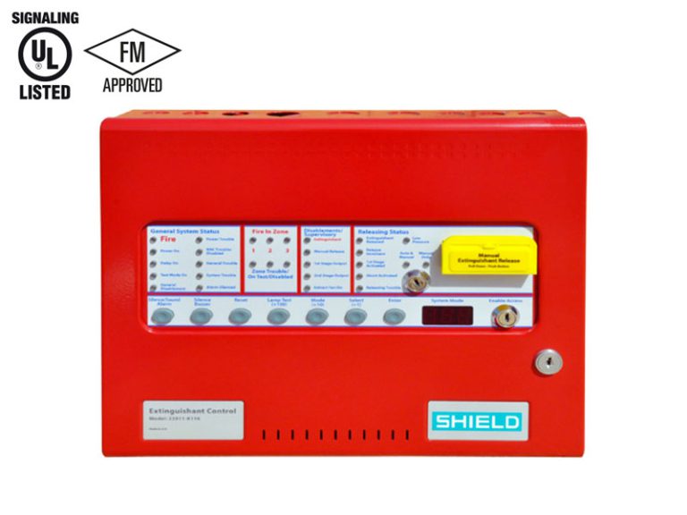 Extinguishant Control Panel - SHIELD Global