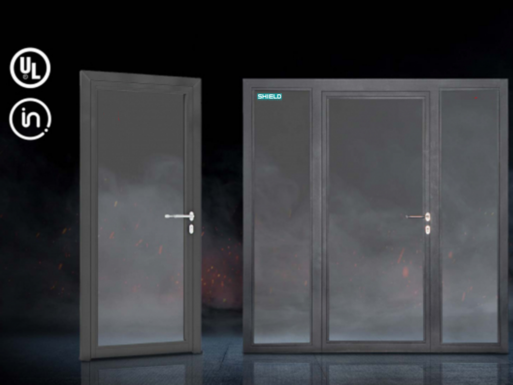 Glazed Swing Door - SHIELD Global
