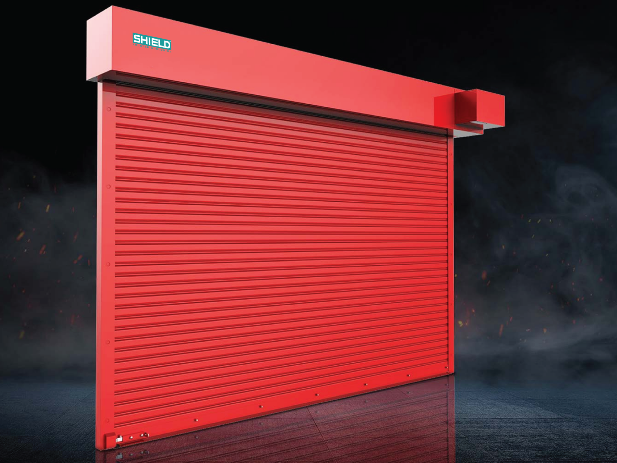 Single Skin Rolling Shutters - SHIELD Global